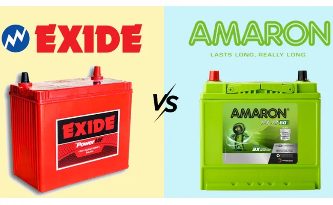 Amaron vs Exide Car Battery: Which Battery is Better for Your Car in ...